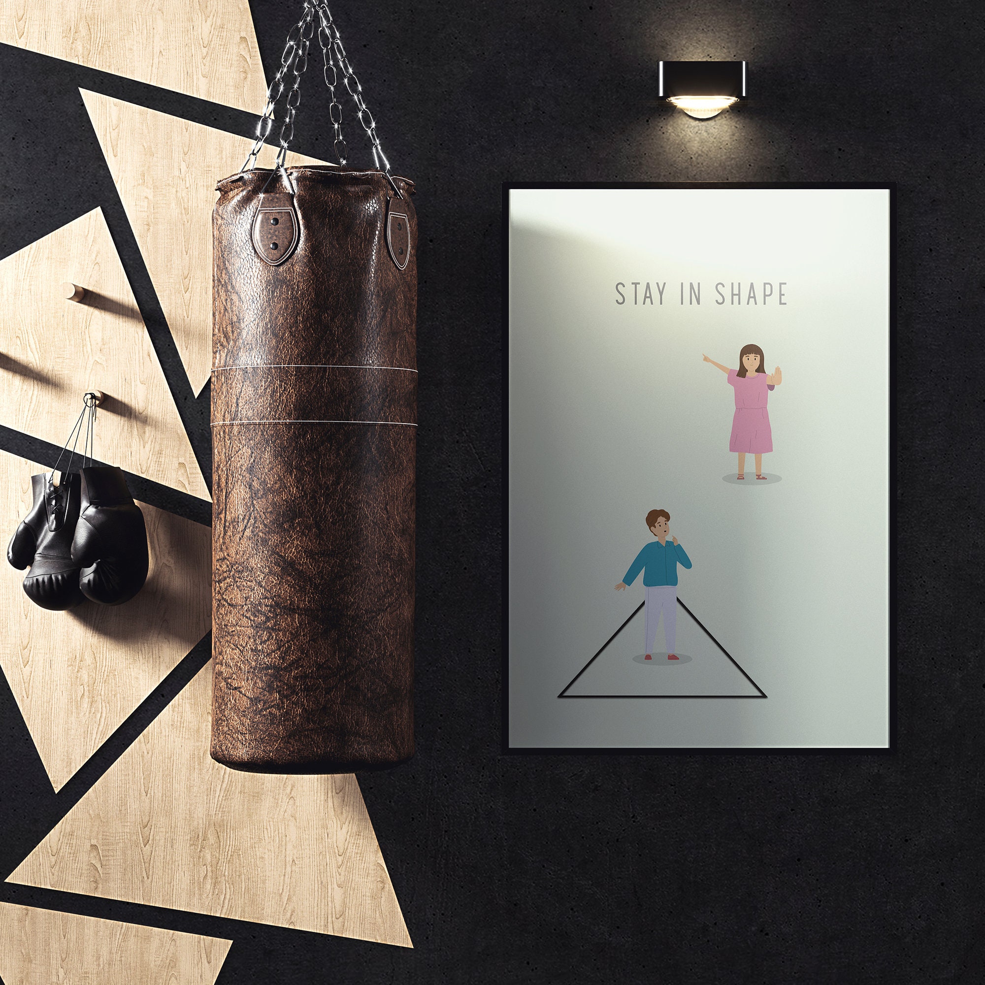 Funny Posters Gym Decor, Gym Gifts Funny Wall Art, Coaches Gift, Funky ...