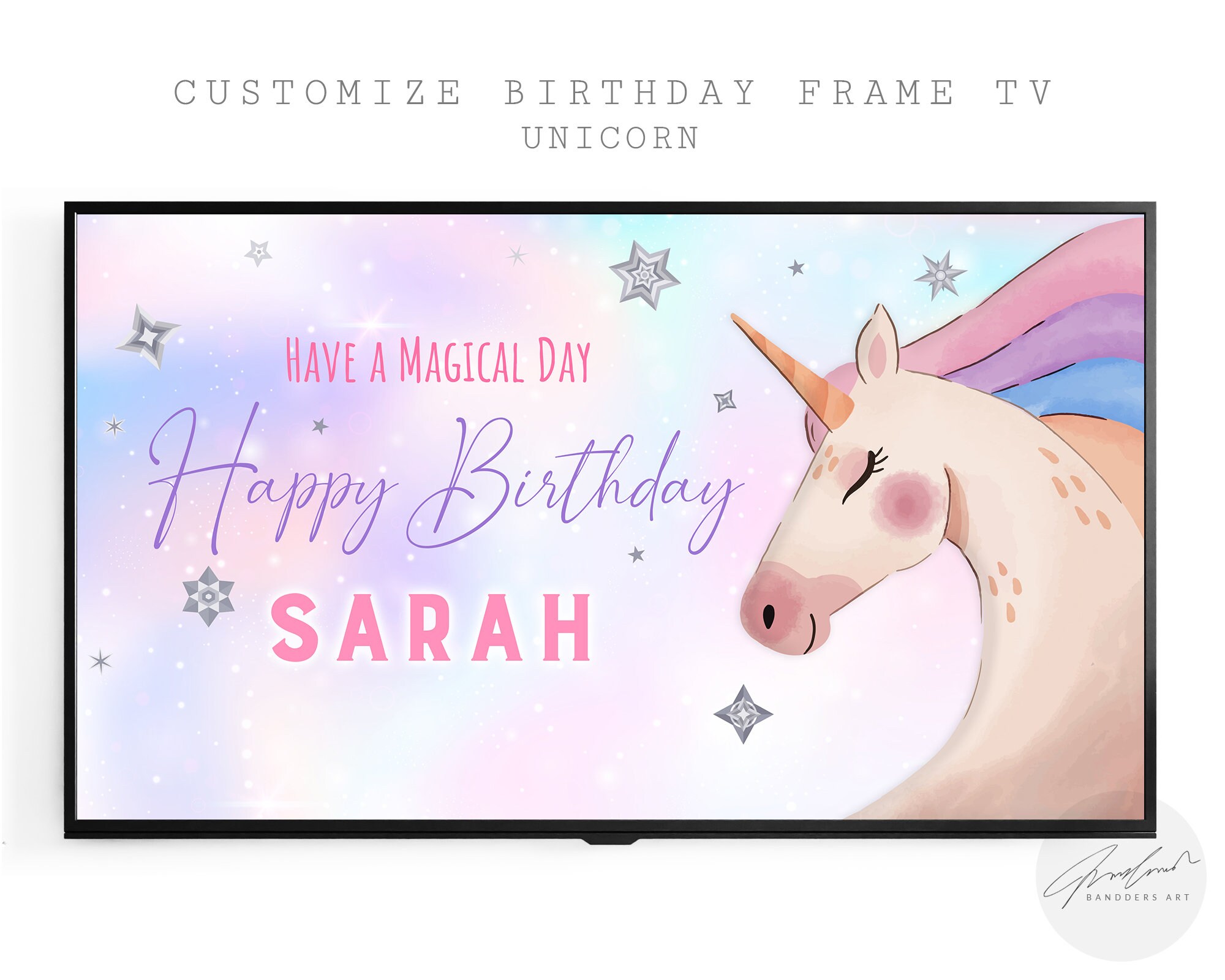 Happy Birthday Frames For Girls