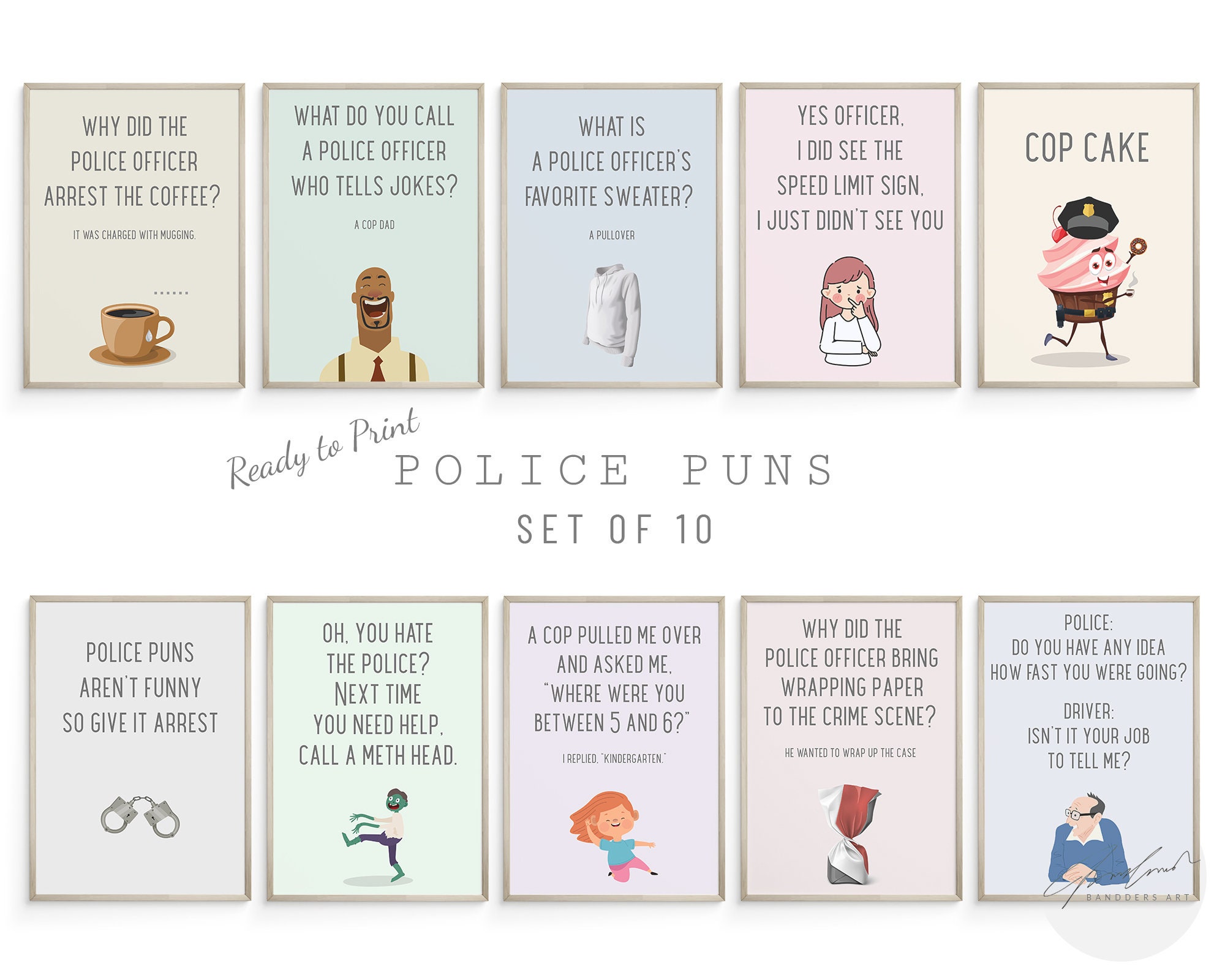 Funny Police Poster