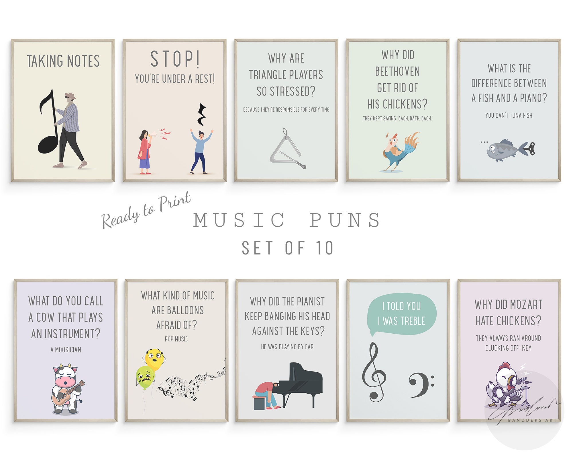 Music Note Puns