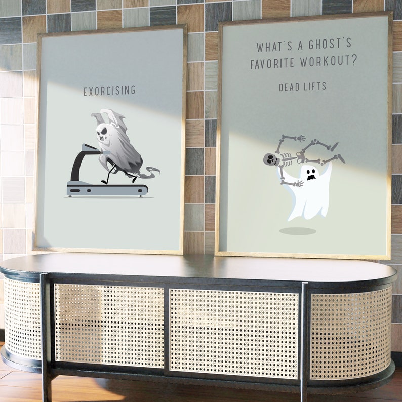 Funny Posters Gym Decor, Gym Gifts Funny Wall Art, Coaches Gift, Funky ...