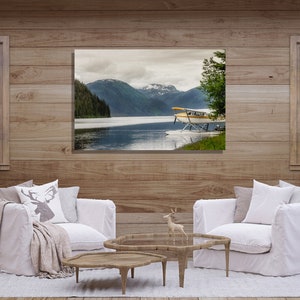 Alaska Float Plane Print, Hassborg Lake Landscape Photography - Etsy