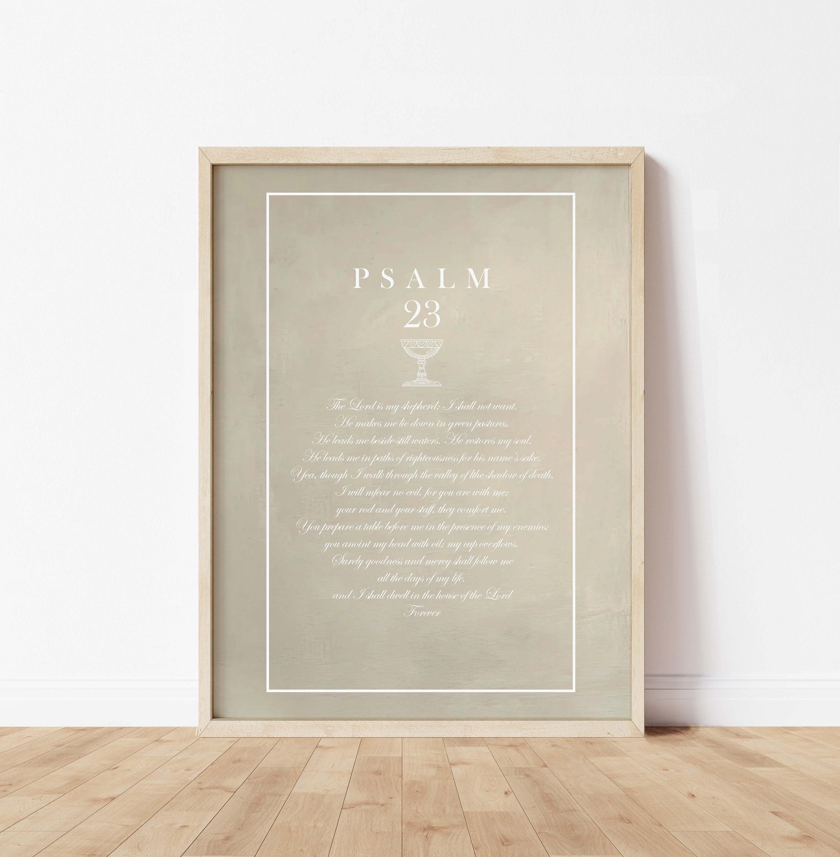 Psalm Number 23, the Lord is My Shepherd, Bible Sketches, Jesus Art ...