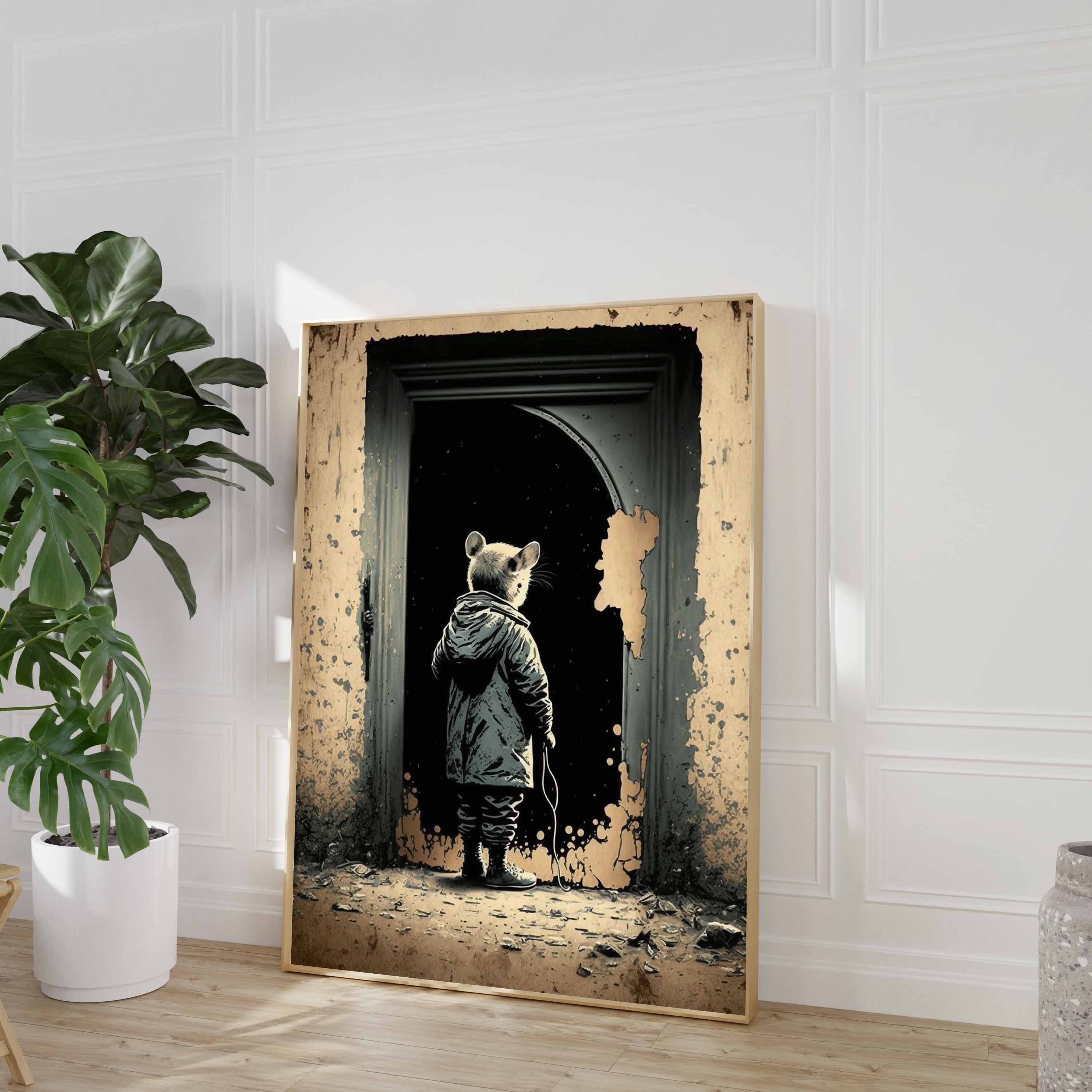 Banksy Digital Print Gallery Wall Set Printable Banksy - Etsy
