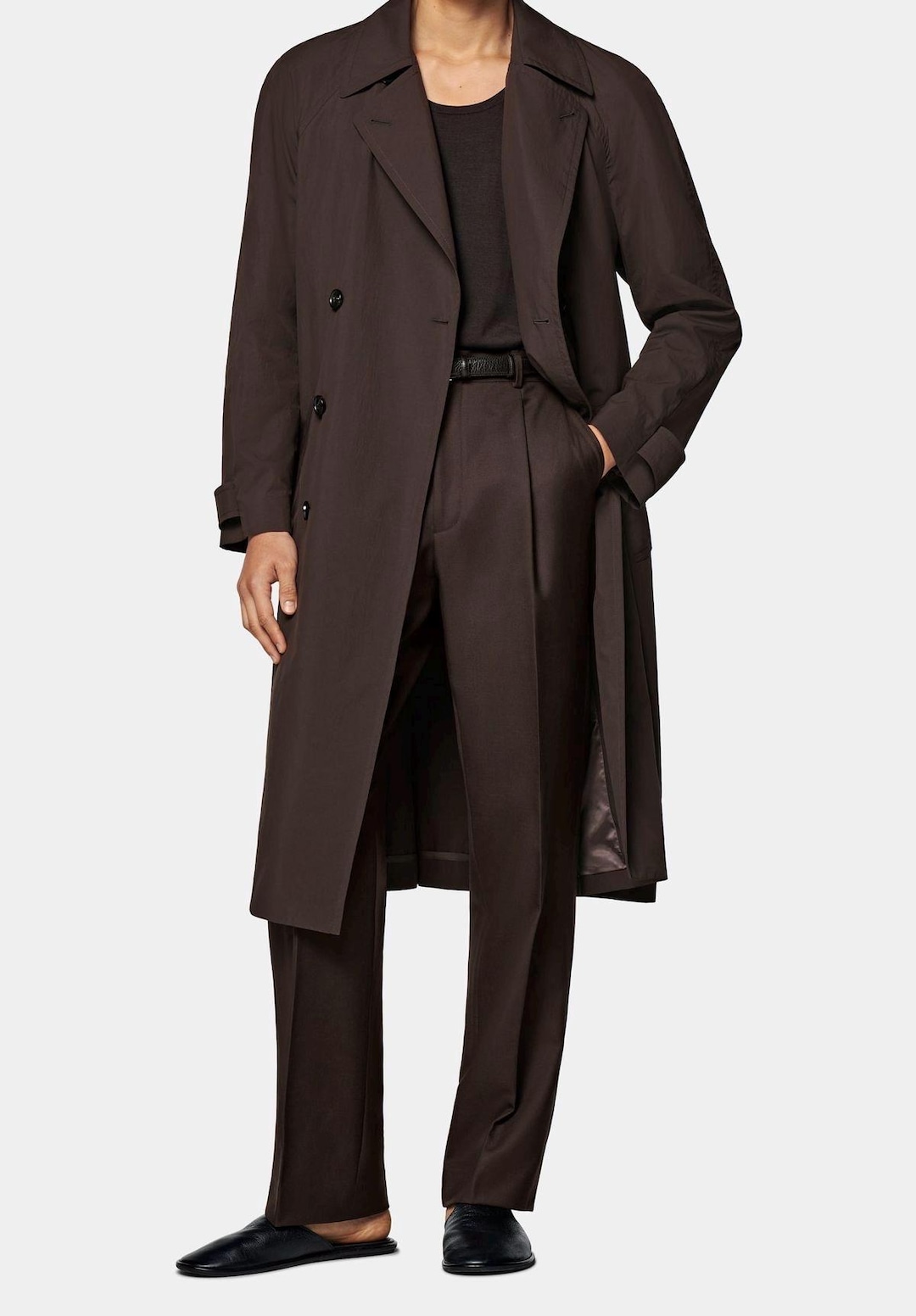 Men’s Dark Brown Trench Overcoat With Pant Winter Design for Men - Etsy
