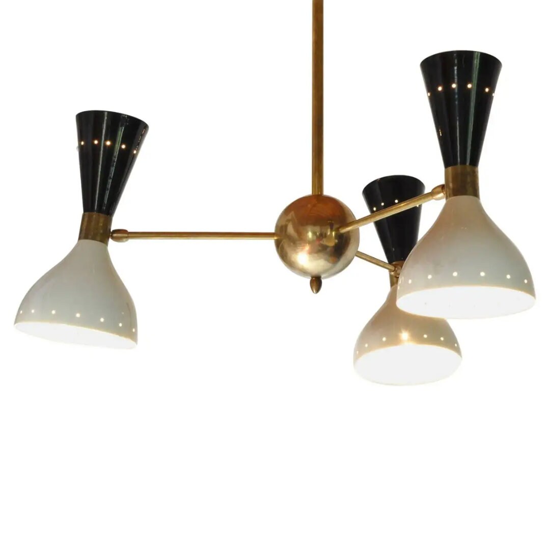 Sputnik Chandelier Ceiling Light Fixture 3 & 5 Arm Stilnovo - Etsy