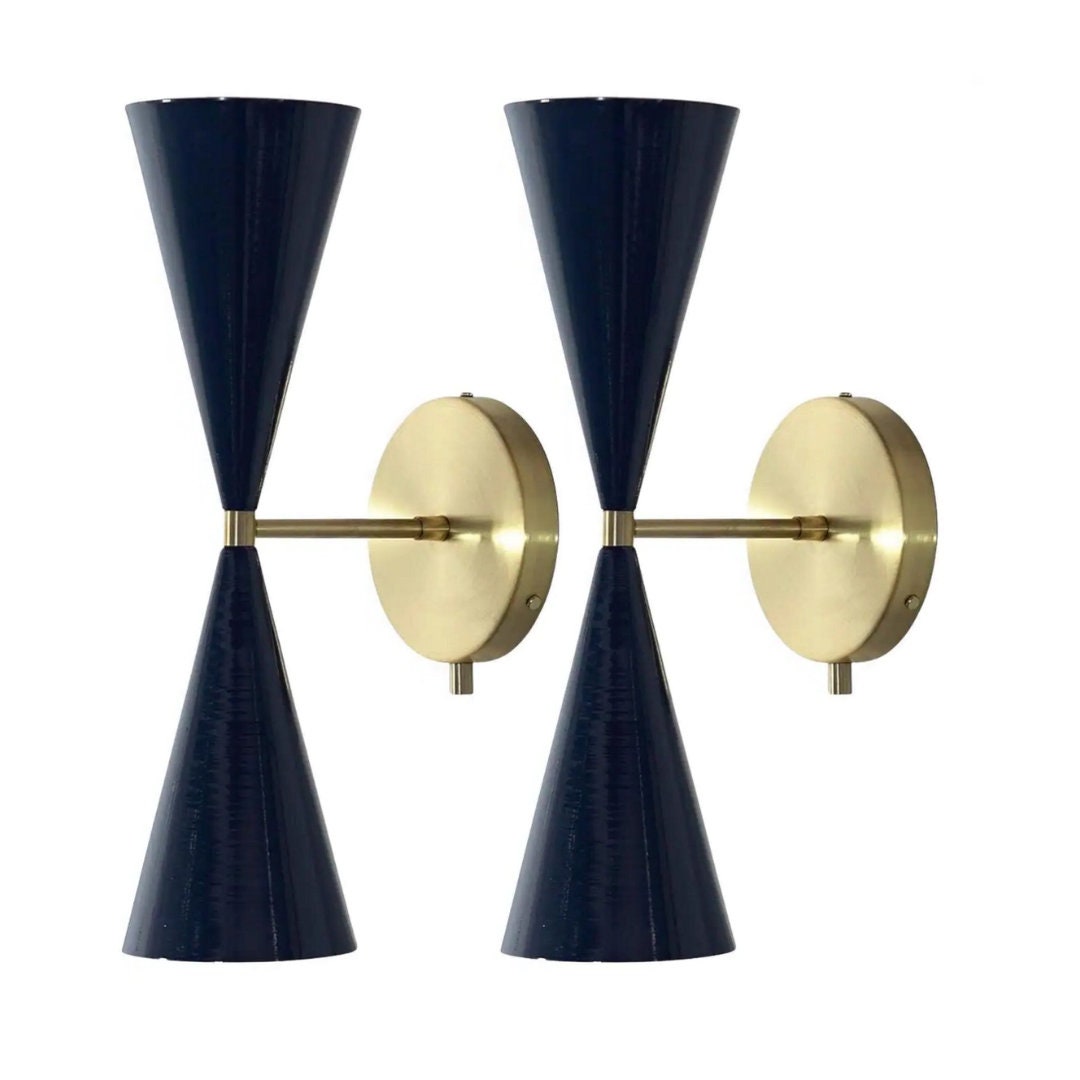 Stilnovo Scone Lighting Fixture of Sputnik Lamp Large Wall Scone of Mid ...