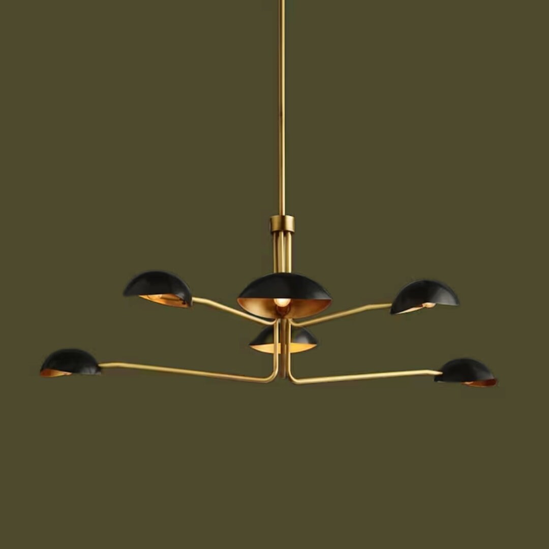 Sputnik Chandelier Lighting for Ceiling Light Fixture for - Etsy