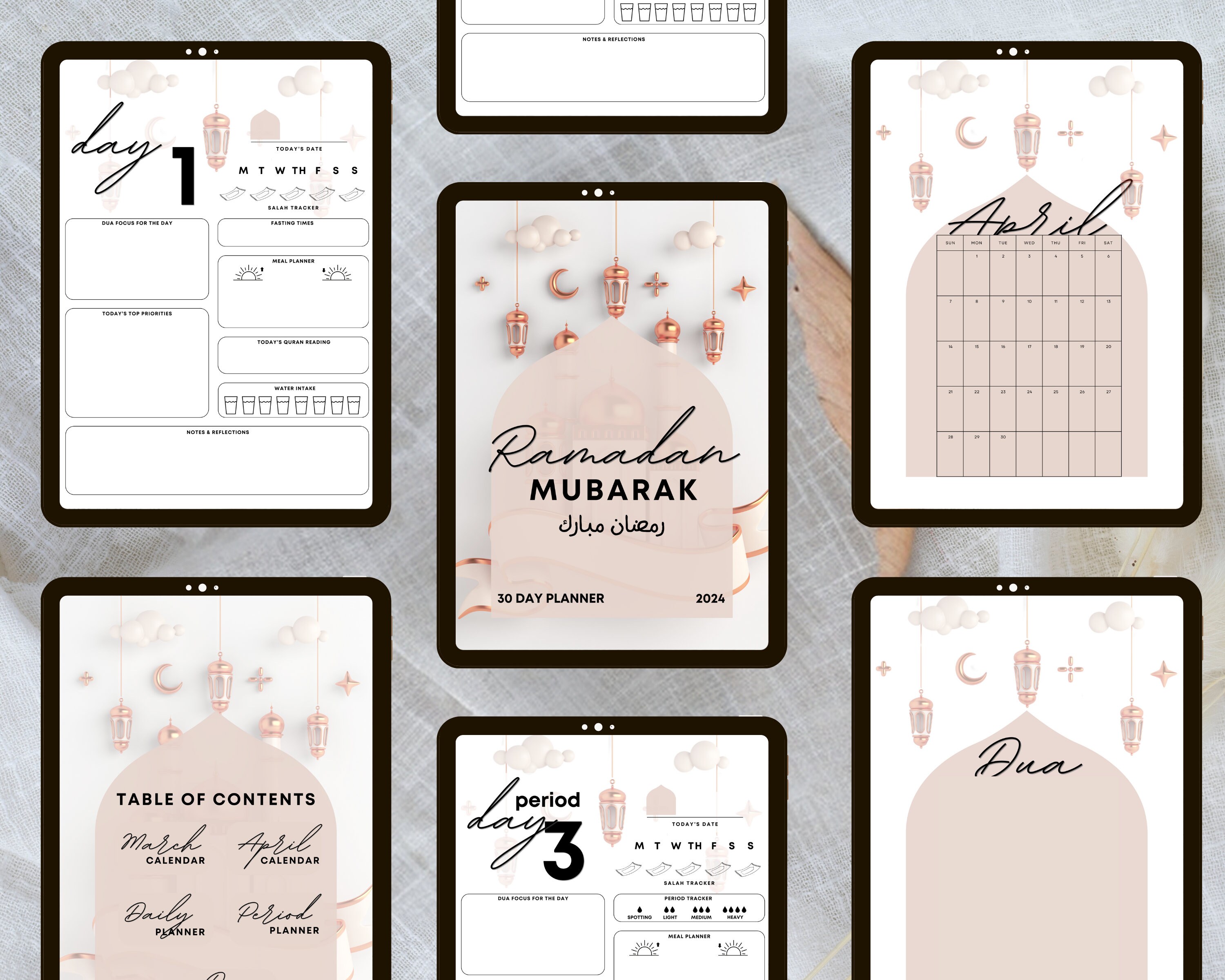 Ultimate Ramadan Planner | Missed Days Period Tracker | Digital Islamic ...