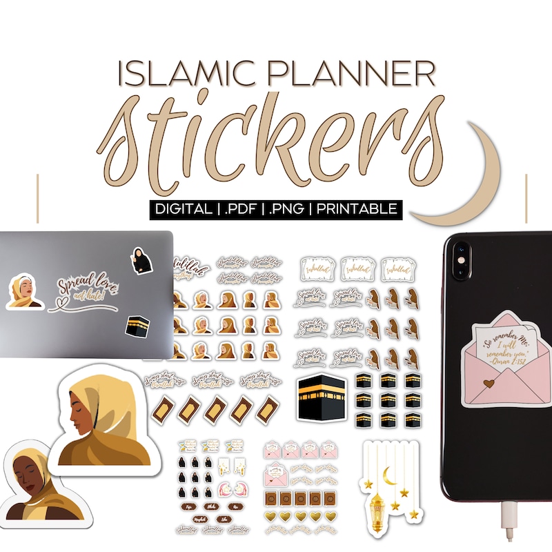Islamic Stickers - Etsy