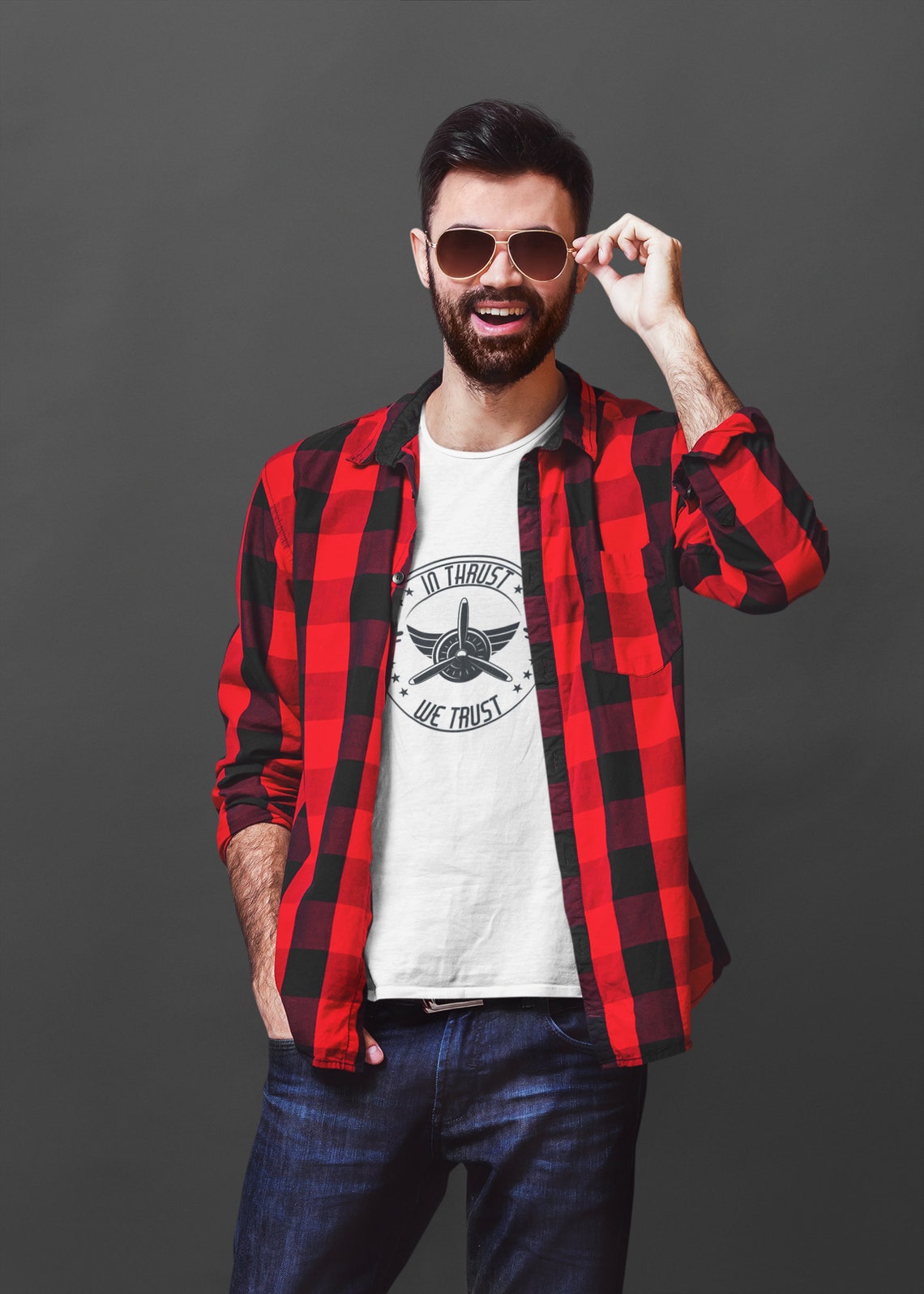 In Thrust We Trust SVG, Aviation Mug SVG, Aviation T-shirt SVG - Etsy