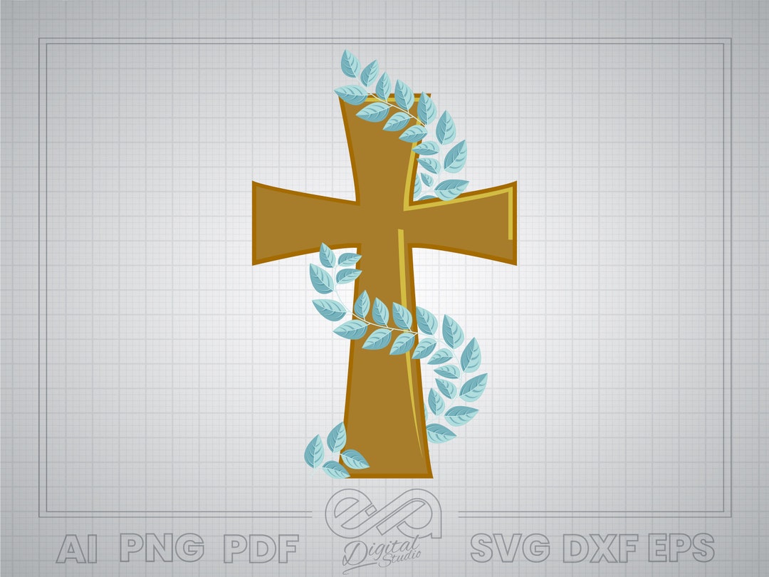 Tree Cross Cricut File, Cross Clip Art, Crucifix Svg - Etsy