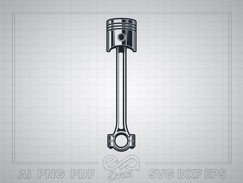 Piston SVG, Engine SVG, Mechanic SVG, Craft Machine Files - Etsy