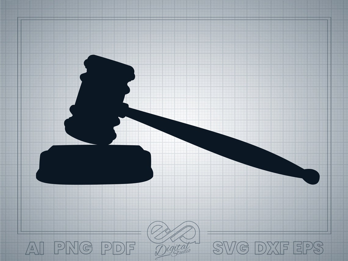 Gavel SVG, Gavel Vector, Gavel Cut File - Etsy