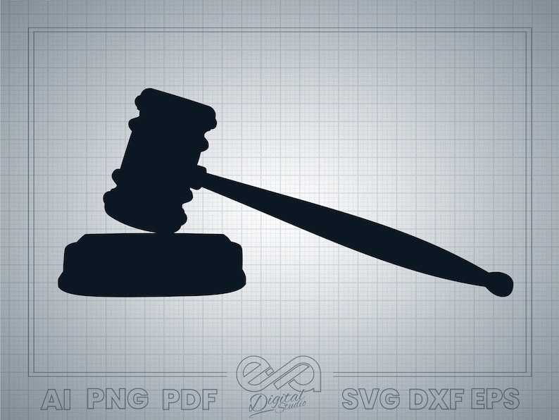 Gavel SVG, Gavel Vector, Gavel Cut File - Etsy
