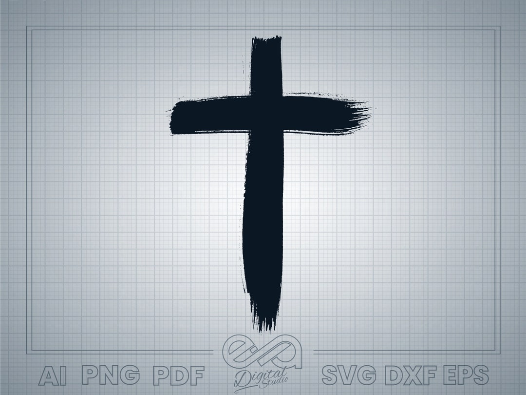 Weathered Cross SVG, Christian Cross Svg, Cross Icon SVG, - Etsy