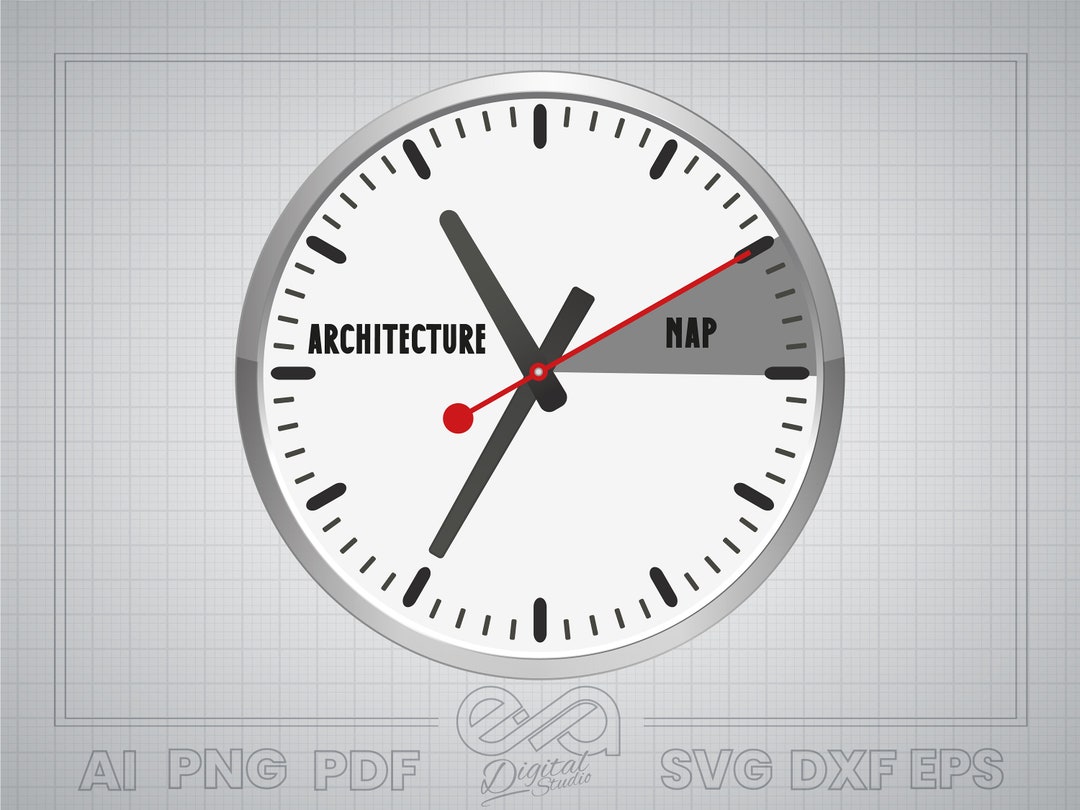 Architect Clock SVG, Architect Gifts, Architect T-shirt - Etsy