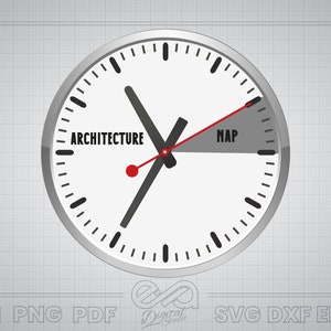 Architect Clock SVG, Architect Gifts, Architect T-shirt - Etsy