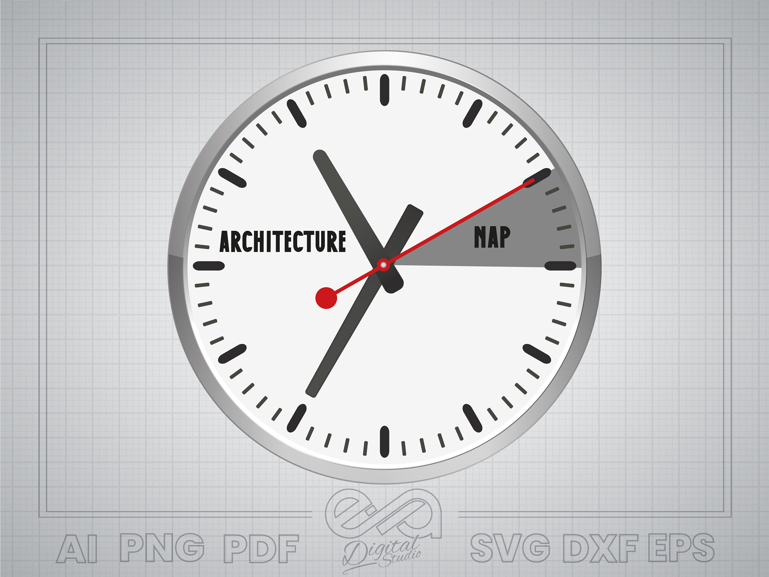 Architect Clock SVG, Architect Gifts, Architect T-shirt - Etsy