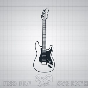 Guitar Printable, Telecaster SVG, Guitar Body SVG - Etsy