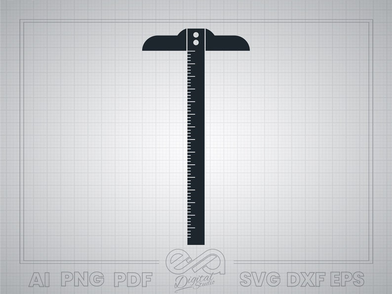 T Ruler SVG, T Square SVG, Architect Mug SVG - Etsy