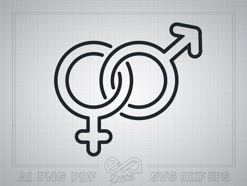 Sex Symbols SVG, Gender Symbol SVG, Female Sign SVG - Etsy