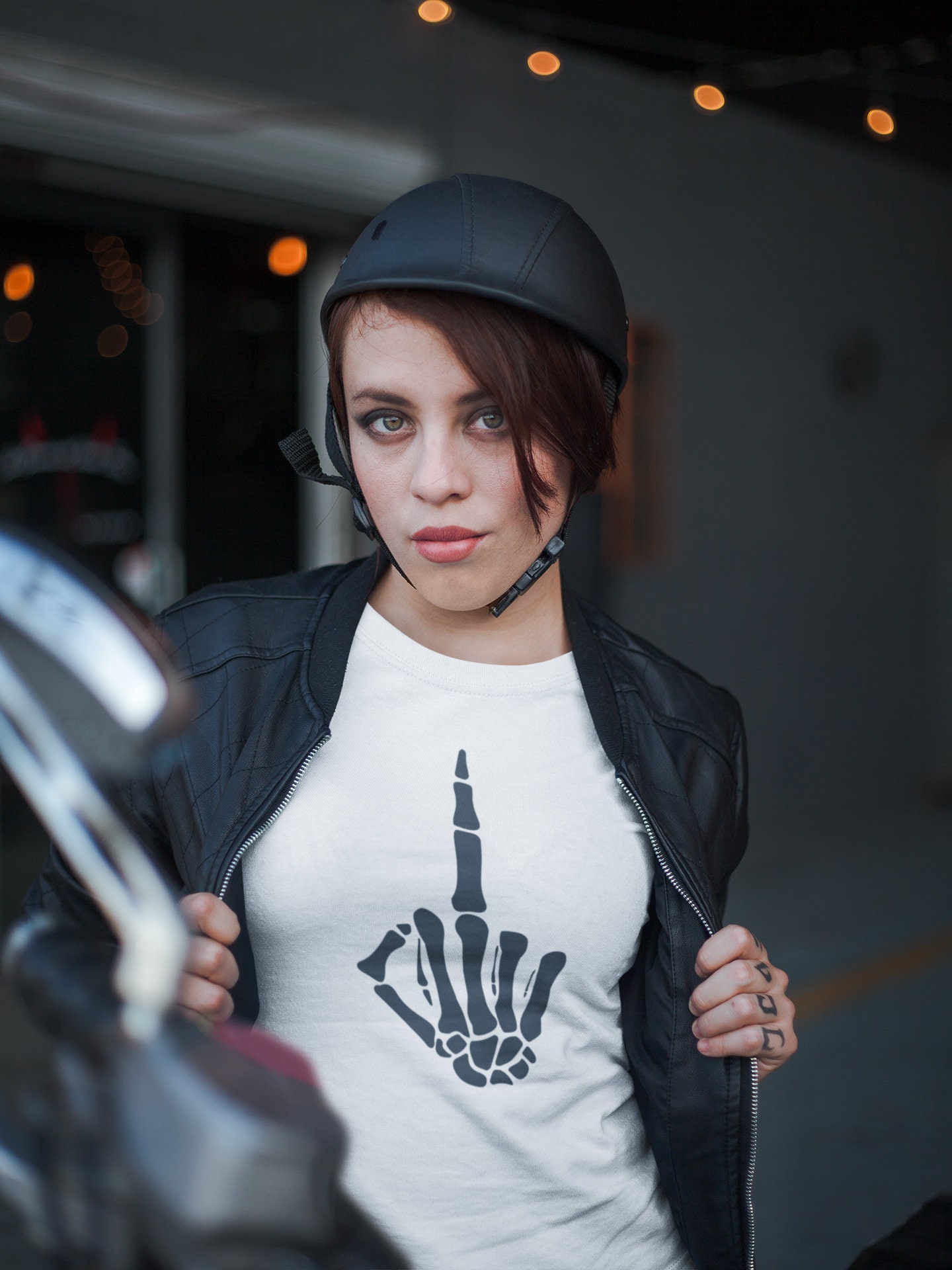 Middle Finger Decal, Skelton Decal, Skeleton Stickers - Etsy