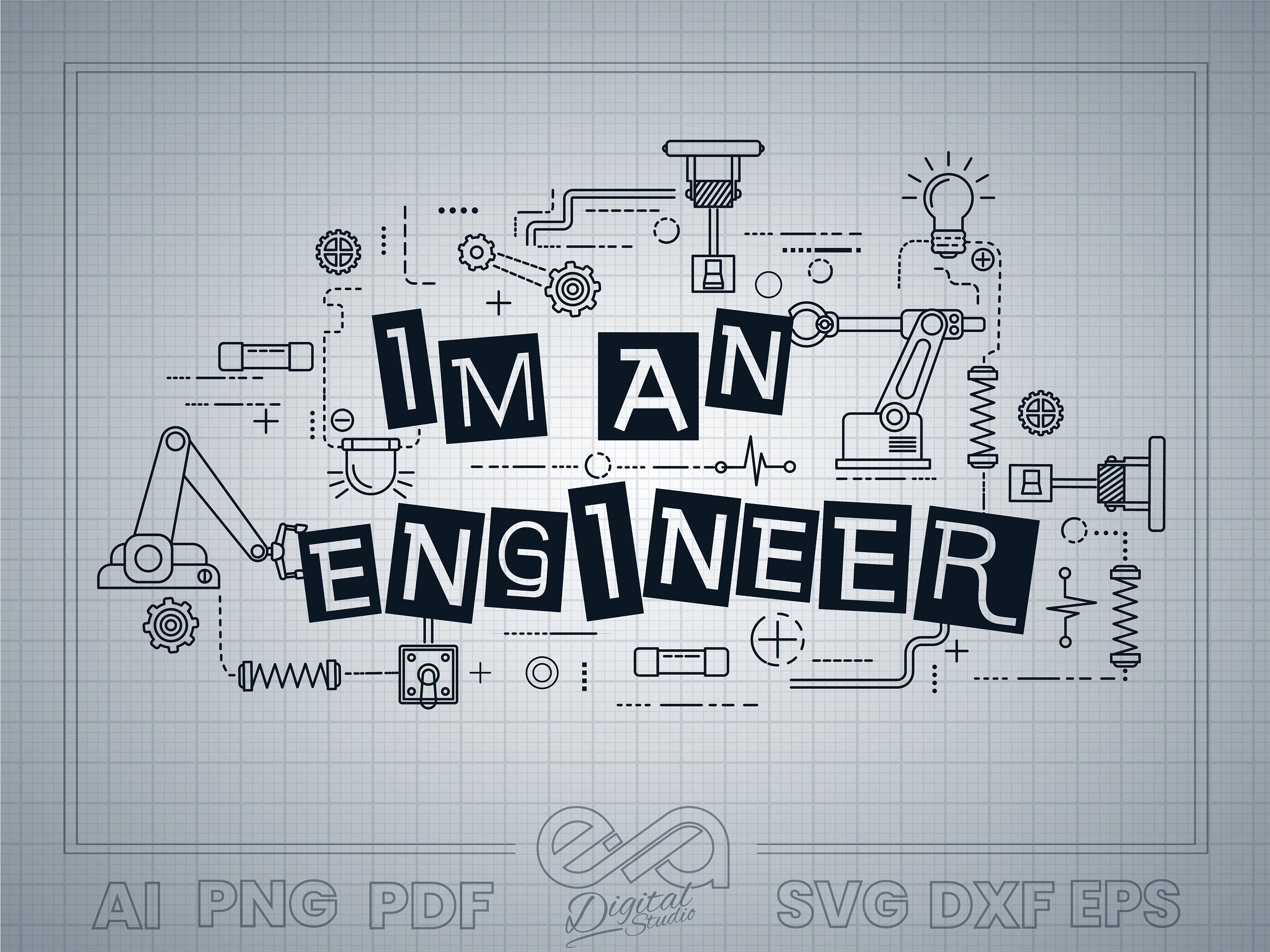 I Am an Engineer SVG, Engineer Shirt SVG, Engineering Gift SVG - Etsy