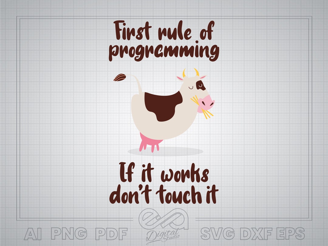 Funny Programmer SVG, Coder SVG, Software Developer - Etsy