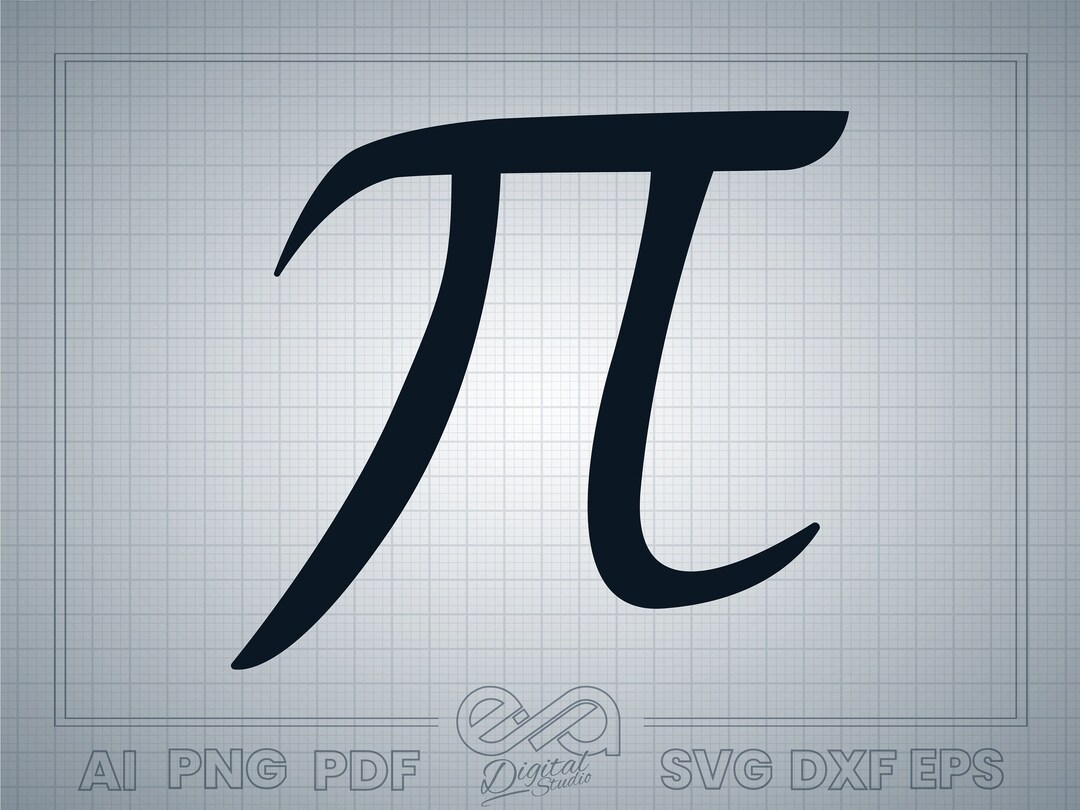 Pi Symbol SVG, Cutie Pi SVG, Happy Pi Day SVG - Etsy