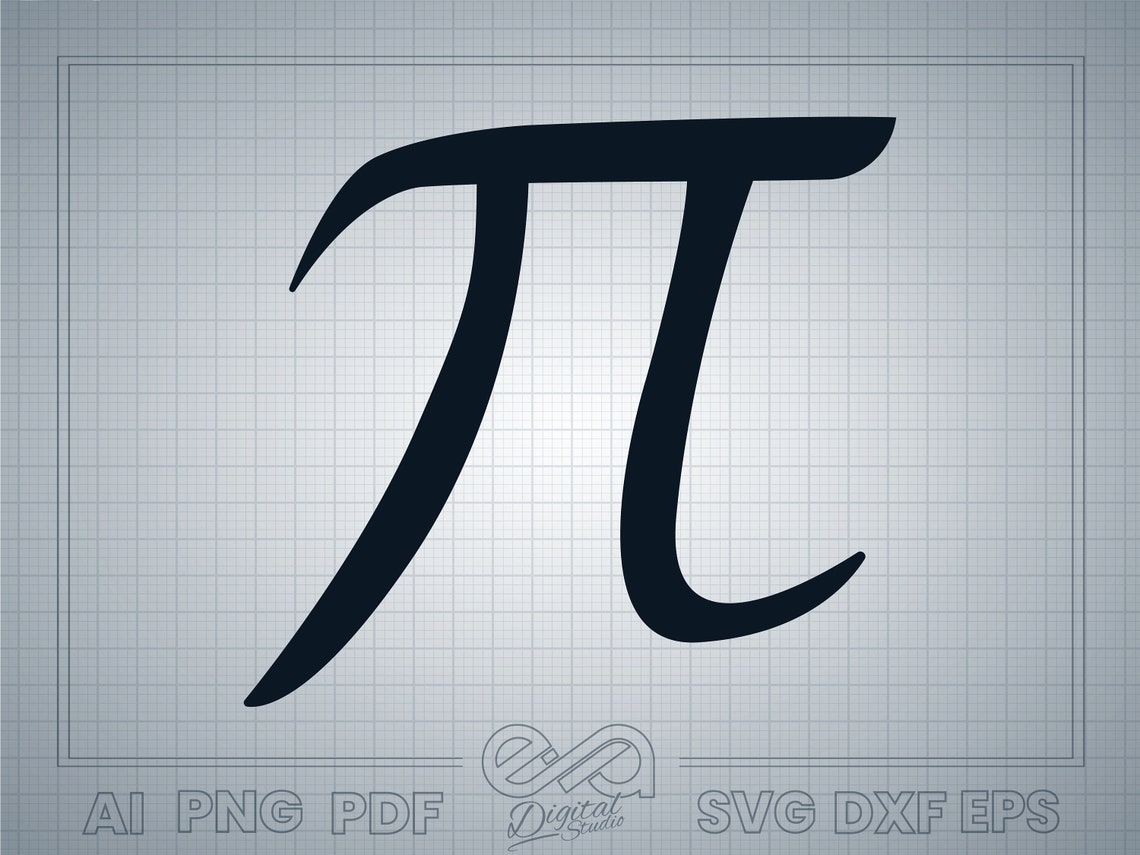 Pi Symbol SVG, Cutie Pi SVG, Happy Pi Day SVG - Etsy