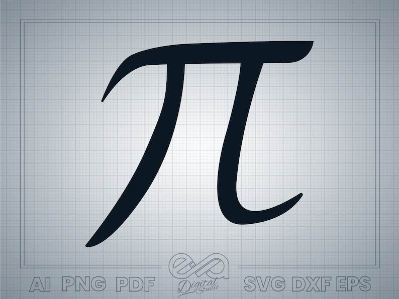 Pi Symbol SVG, Cutie Pi SVG, Happy Pi Day SVG - Etsy