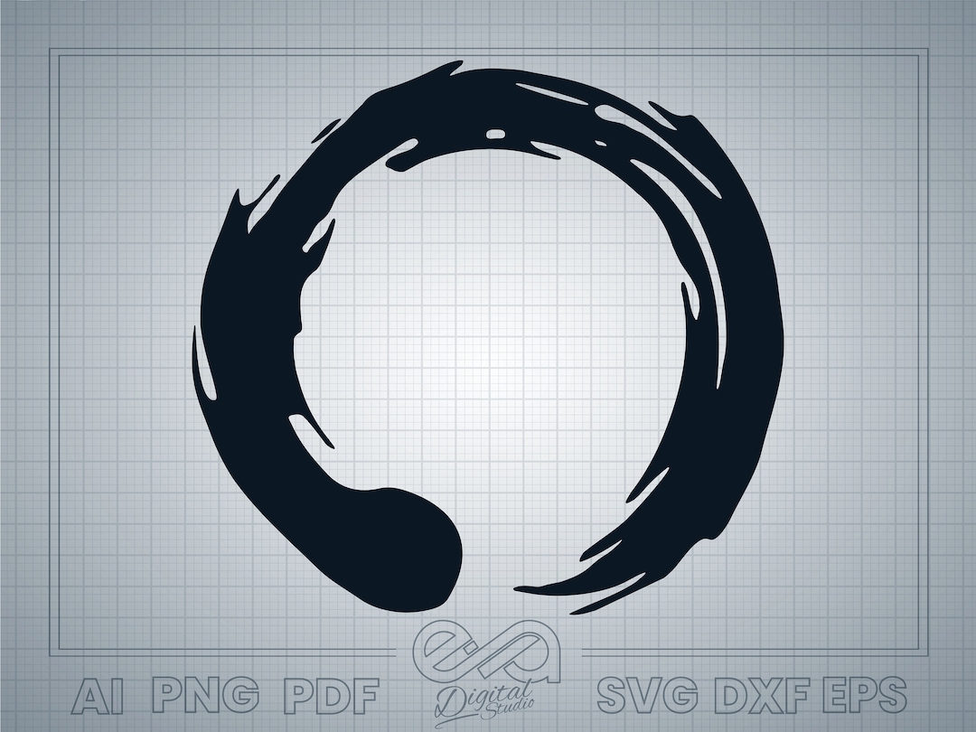 Enso Circle SVG, Zen Circle SVG, Enso Symbol SVG - Etsy