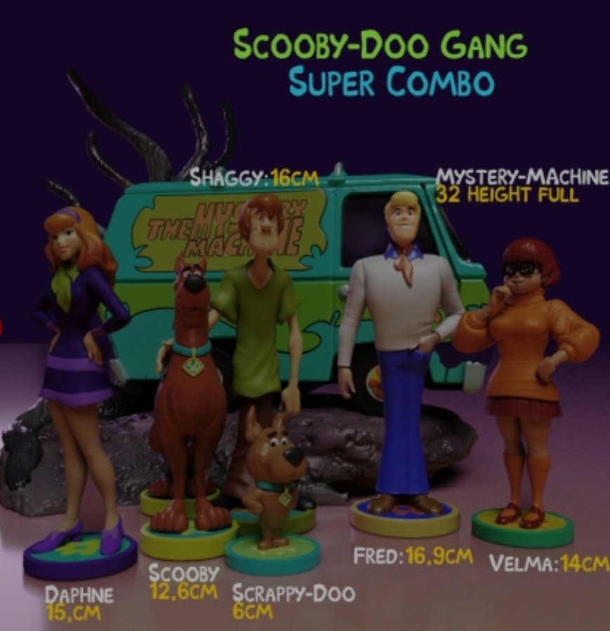 Scooby Doo Stl Diorama 3D Figure 3D Print Digital Download STL - Etsy