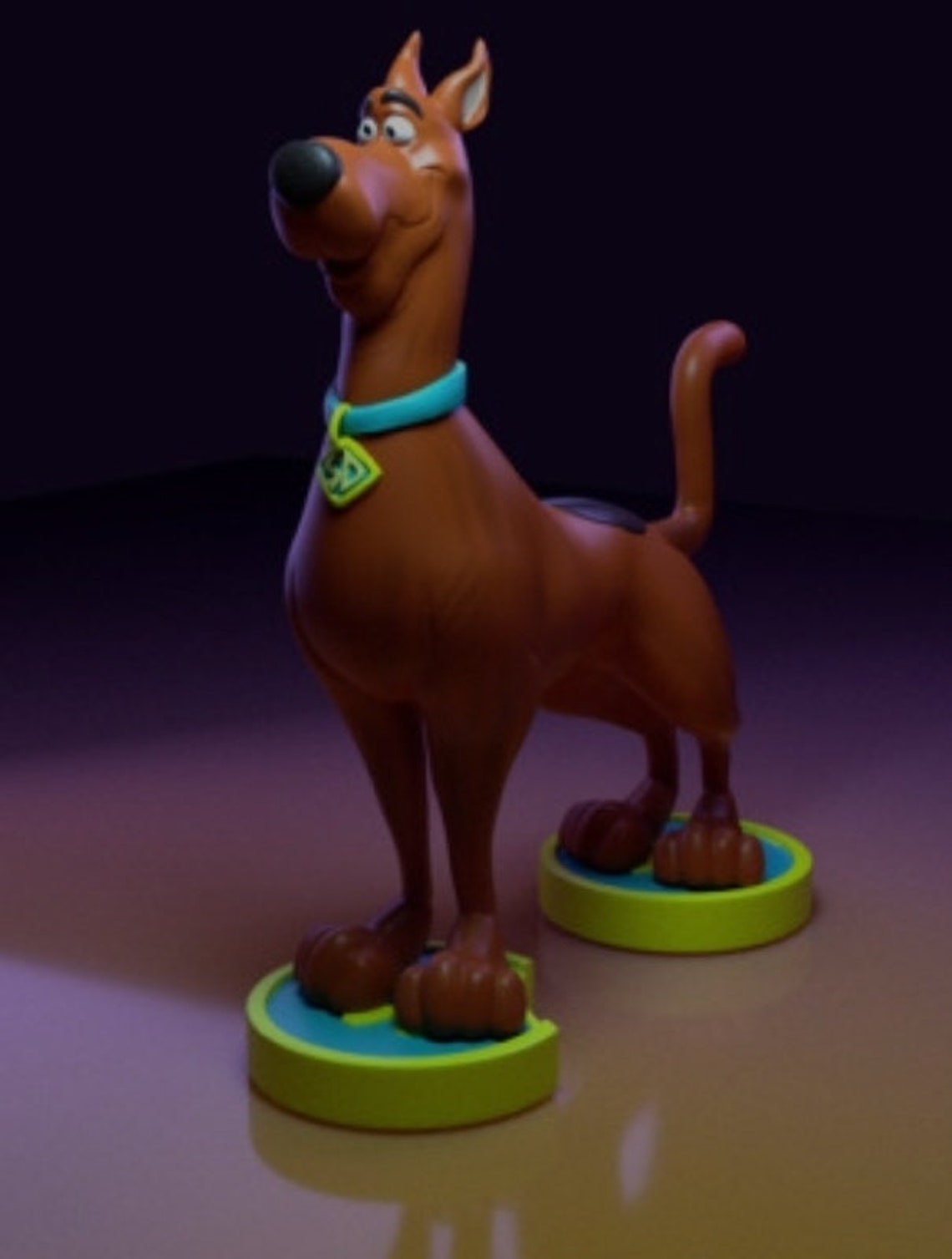 Scooby Doo Stl Diorama 3D Figure 3D Print Digital Download STL - Etsy