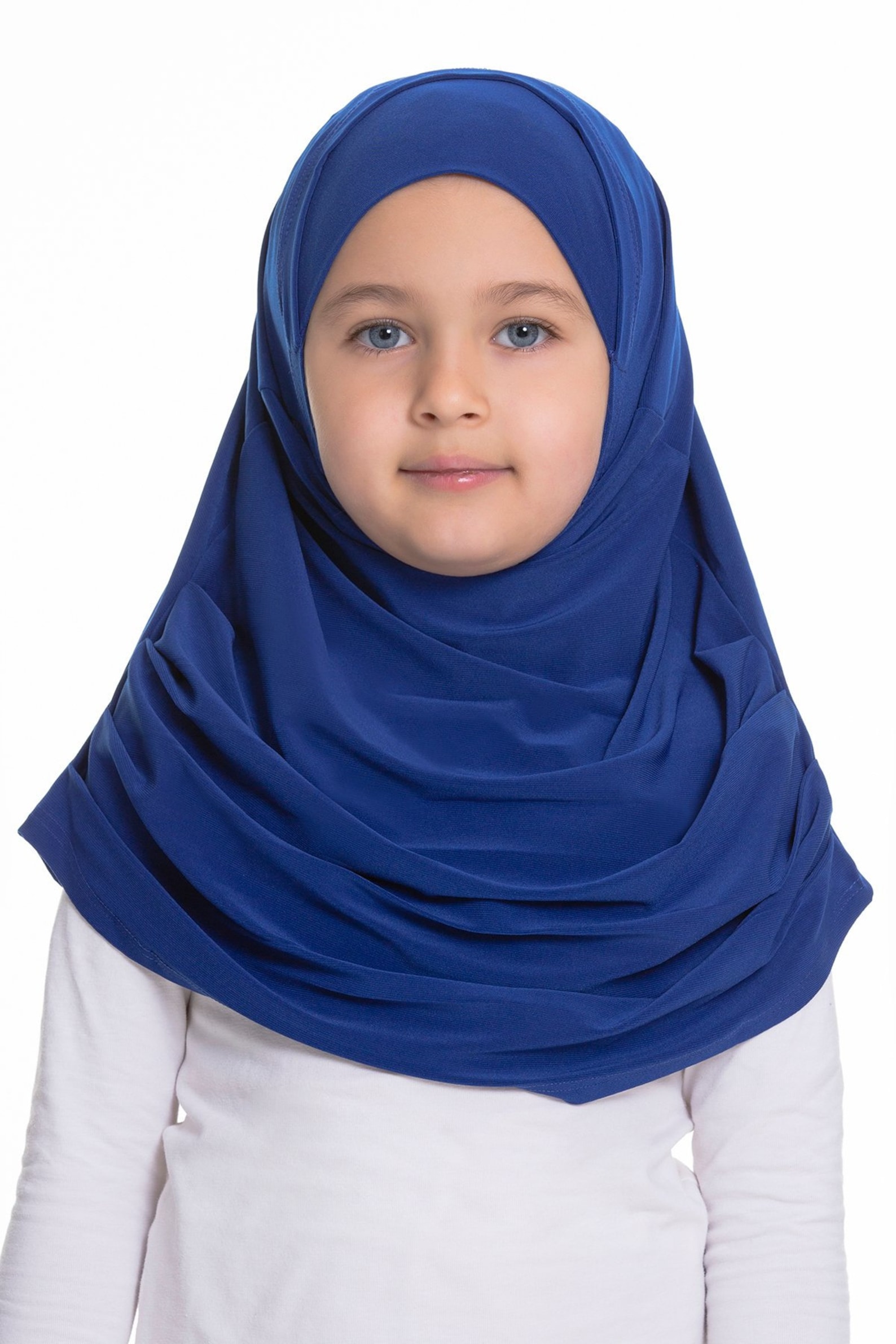 Stylish Kids' Headwear: Ready-made Snap-on Children's Hijab Cap, Muslim ...