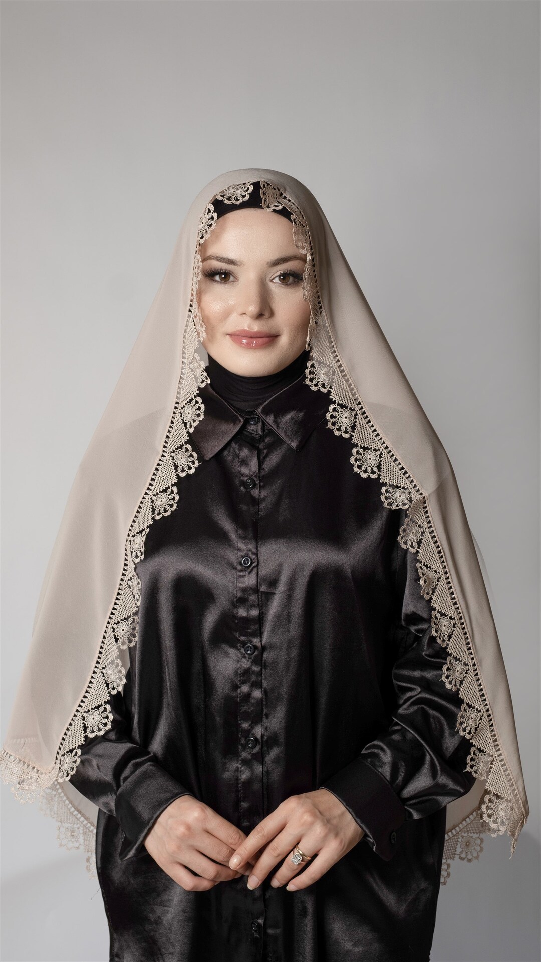 Modest Prayer Attire: Prayer Hijab Shawl for Women's Namaz Dress ...