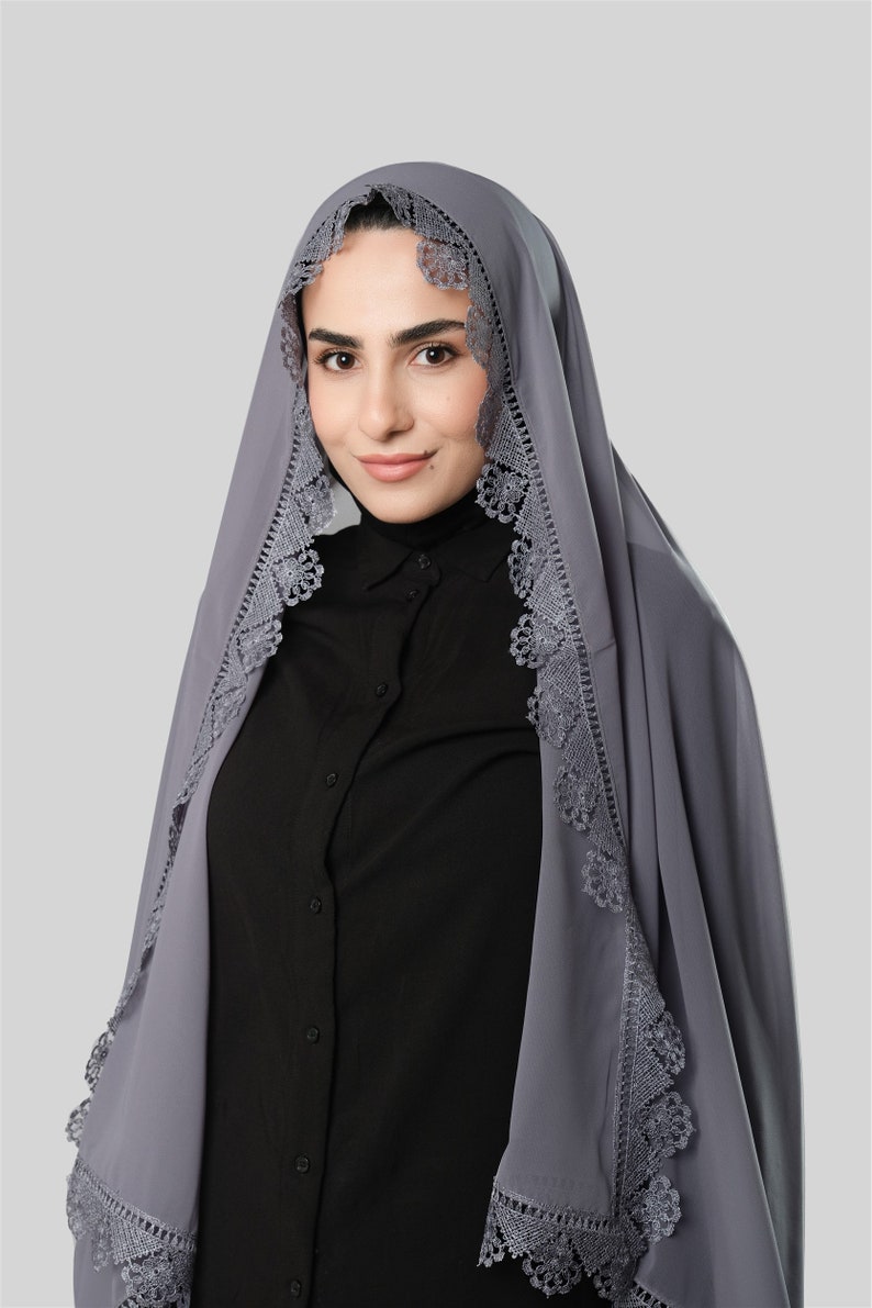Modest Prayer Attire: Prayer Hijab Shawl for Women's Namaz Dress ...