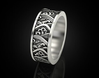 Japanese Wedding Ring - Etsy