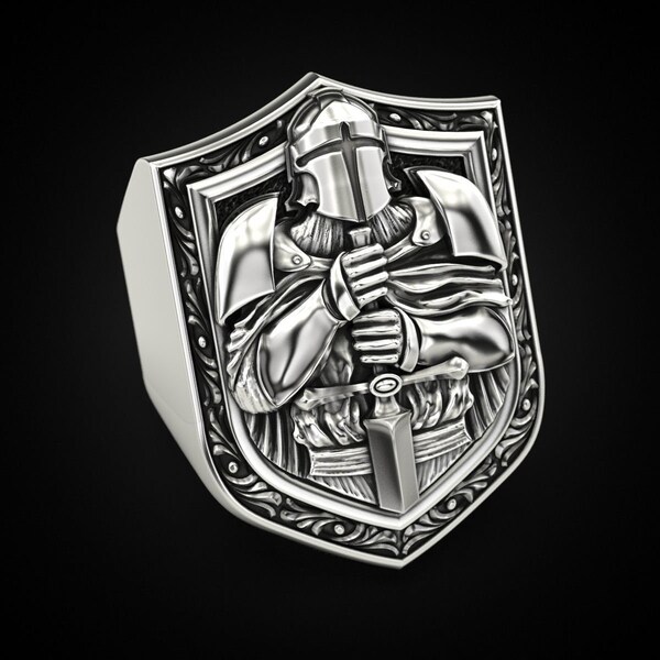 Crusader Ring - Etsy