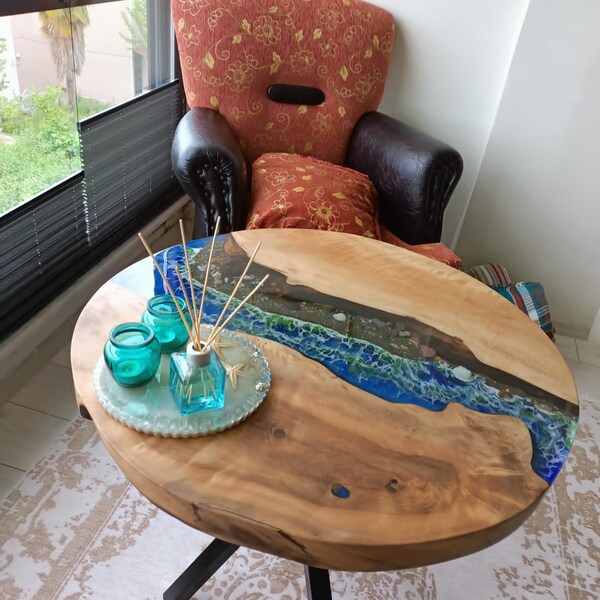 Round River Table - Etsy