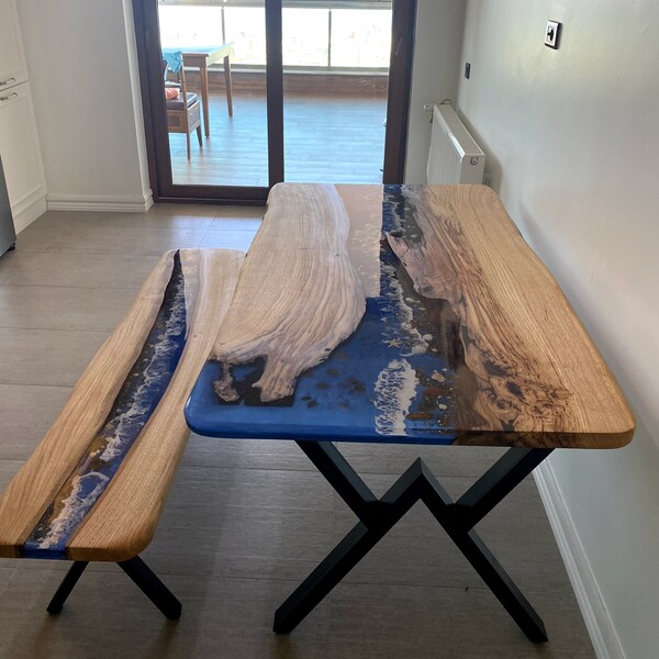 Resin Dining Table - Etsy