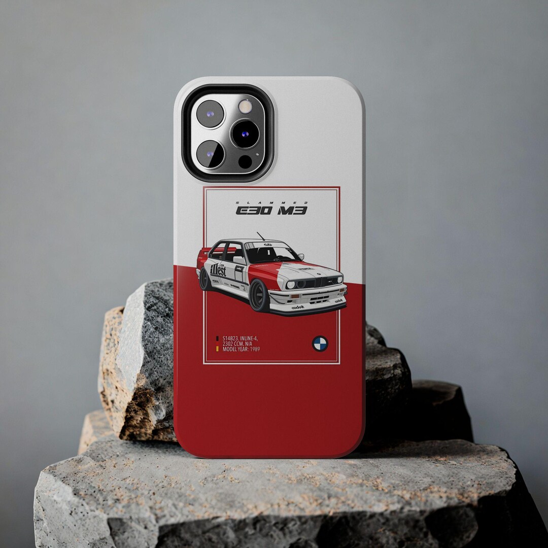BMW E30 Phone Cover Classic BMW Art German Car Enthusiast Cover Vintage ...
