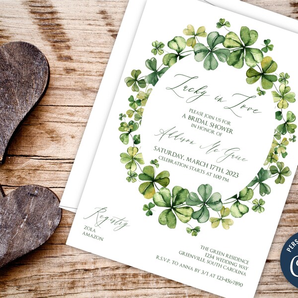 Irish Invitation - Etsy