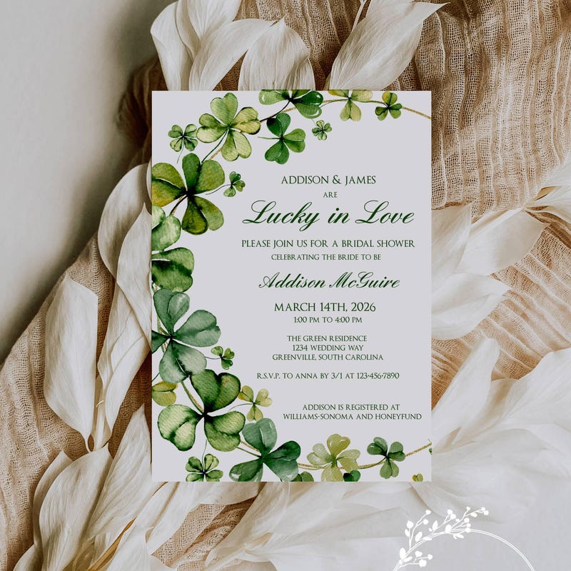 Irish Invitation - Etsy