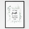 Bible Artwork, Printable Christian Art, KJV Bible Verse Print ...
