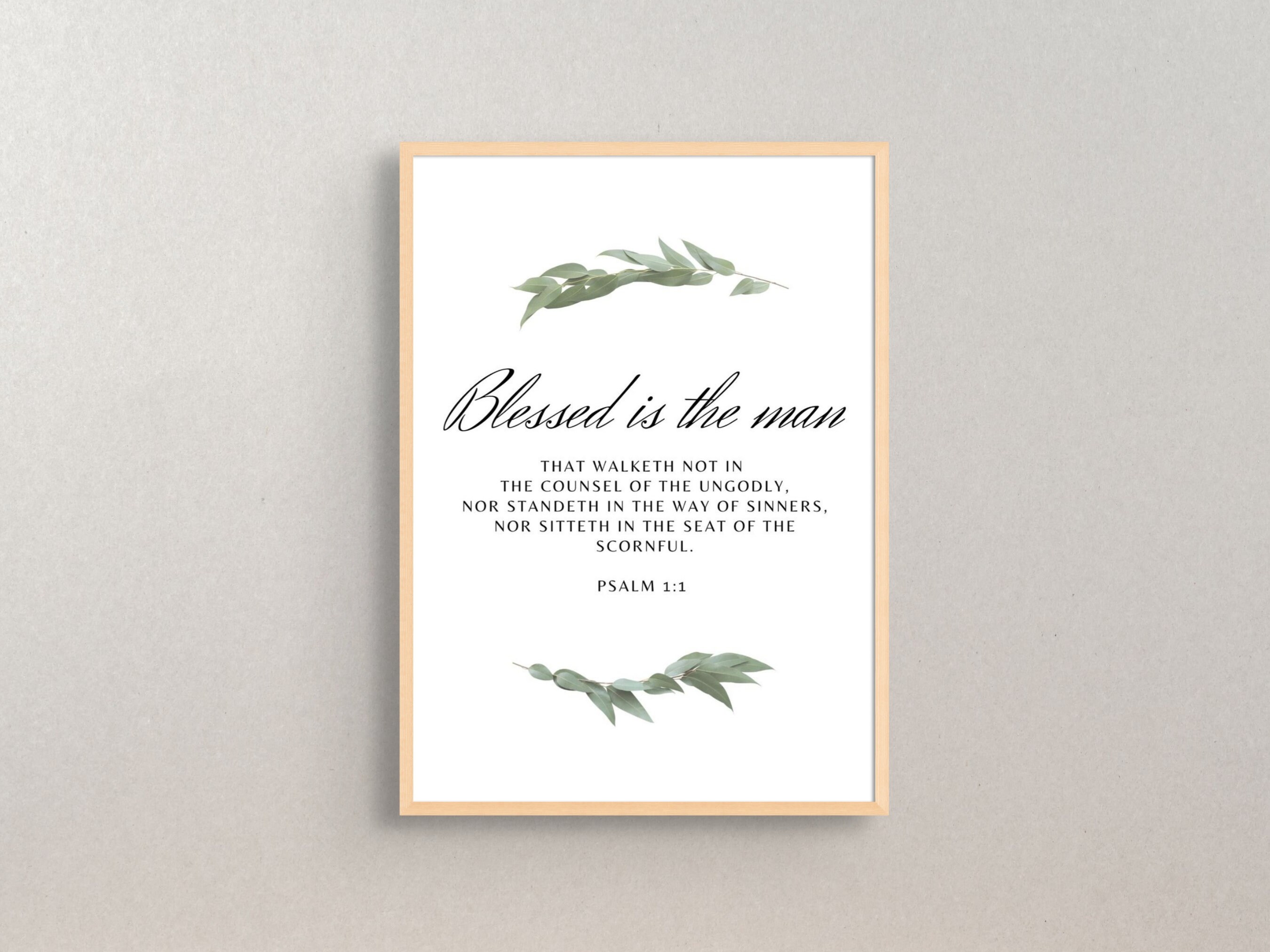 Scripture Artwork, Printable Bible Artwork, Bible Artwork Print ...