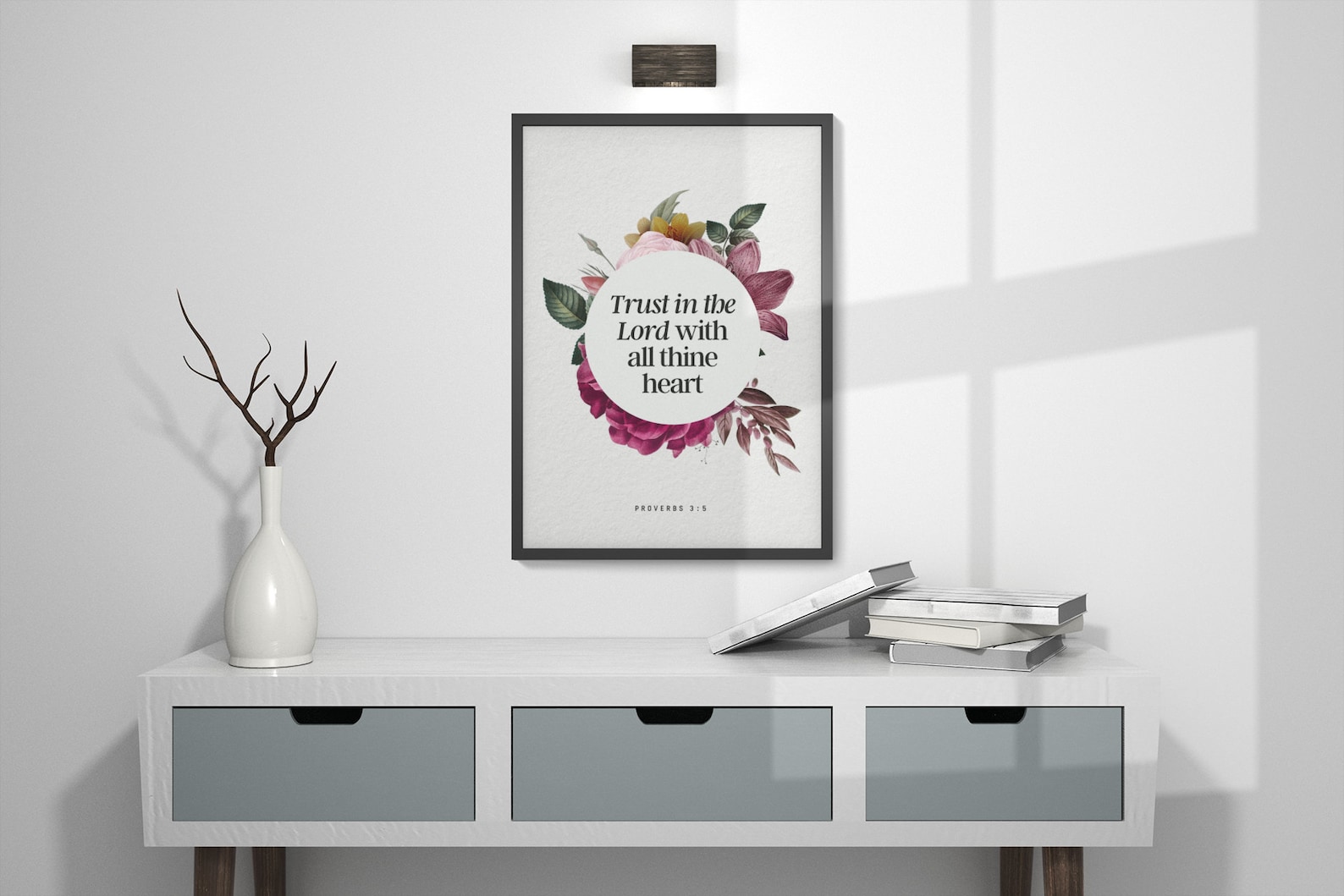 Printable Scripture Wall Art, KJV Wall Art, Printable Bible Verse, KJV ...