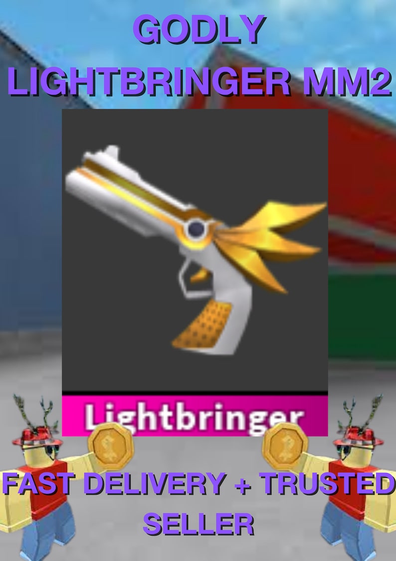 Roblox Video Game Merchandise ROBLOX MURDER MYSTERY 2 MM2 Lightbringer ...