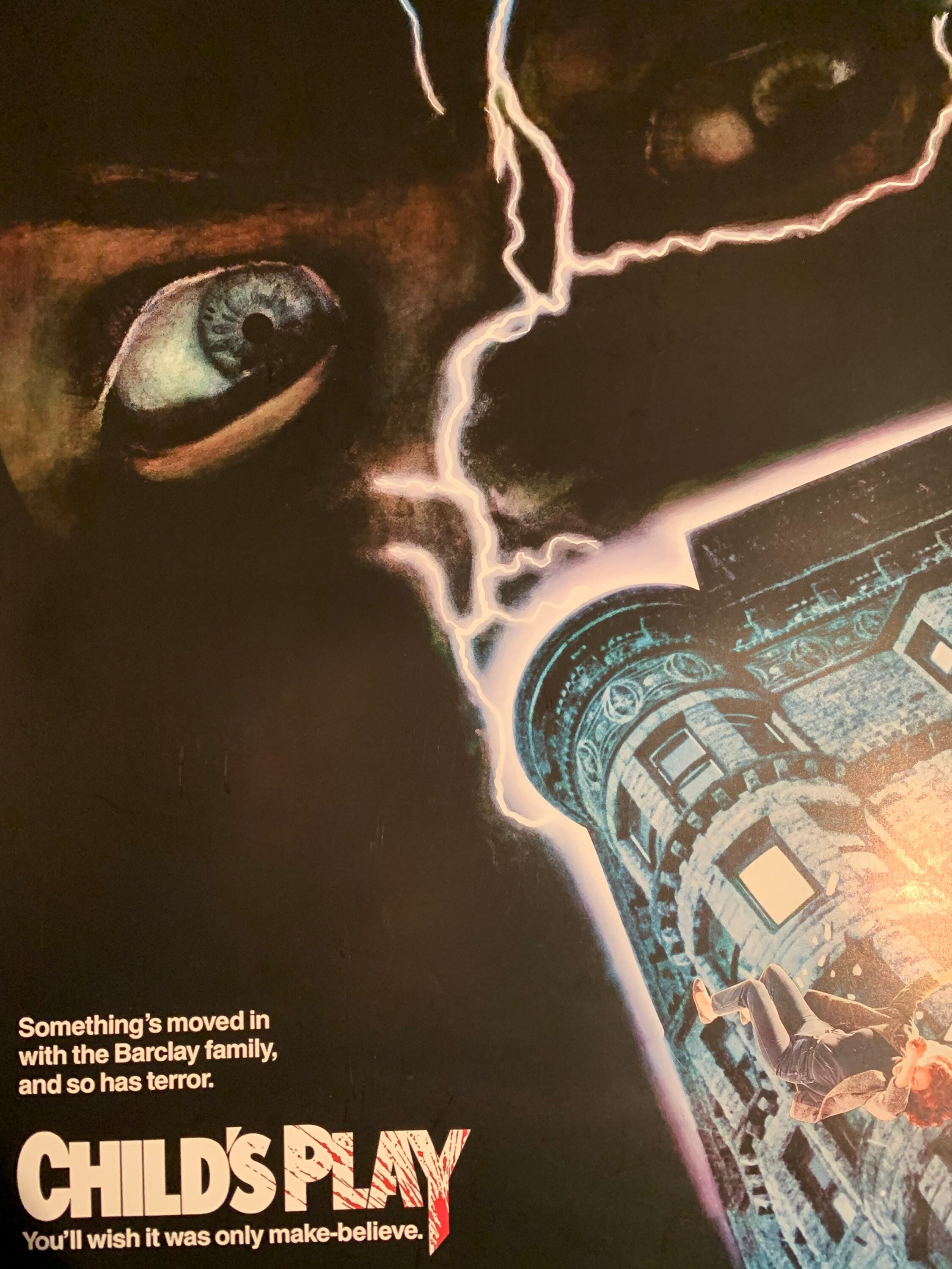 CHUCKY 00S CHILD'S PLAY Vintage Horror Movie Poster - Etsy